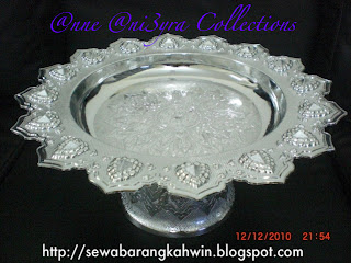 SEWA BARANG KAHWIN: DULANG HANTARAN - SILVER