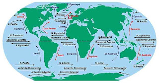 Surfs up! Well maybe not: # 1 How does weather affect ocean currents?