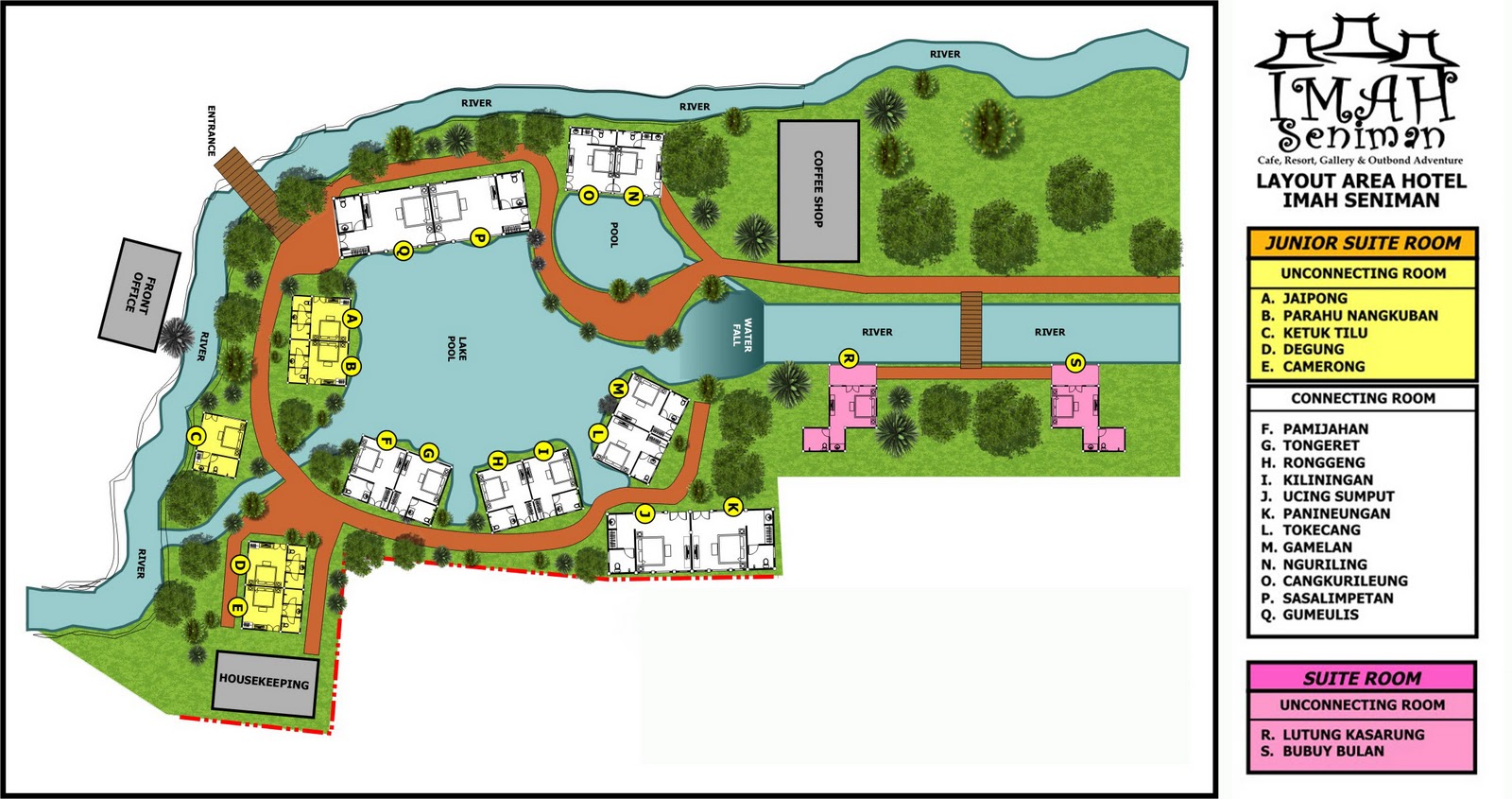 Resort & Villa Imah Seniman, Lembang Bandung