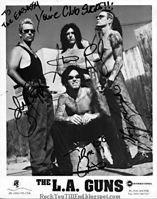 Rock you till end: LA Guns