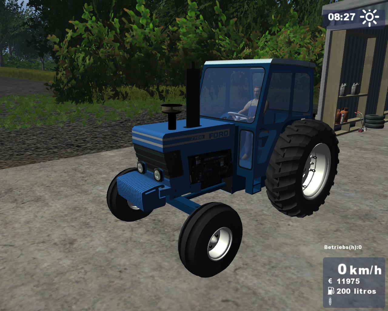 Ford 7700 + AP ~ Farming-Simulator 2009 Brasil