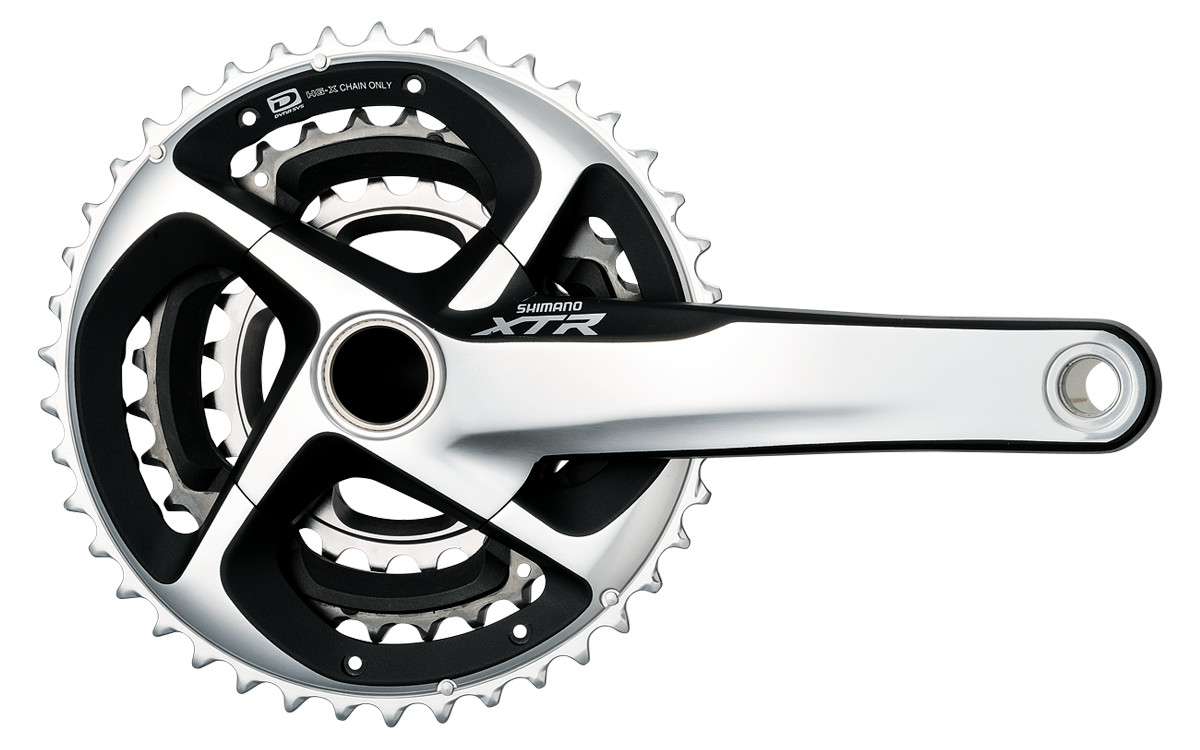 gearEleven International: SHIMANO XTR FC-M980 Triple Crankset Dyna-sys ...