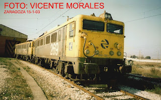 TRENES DE RENFE: LOCOMOTORAS DE LA SERIE 269