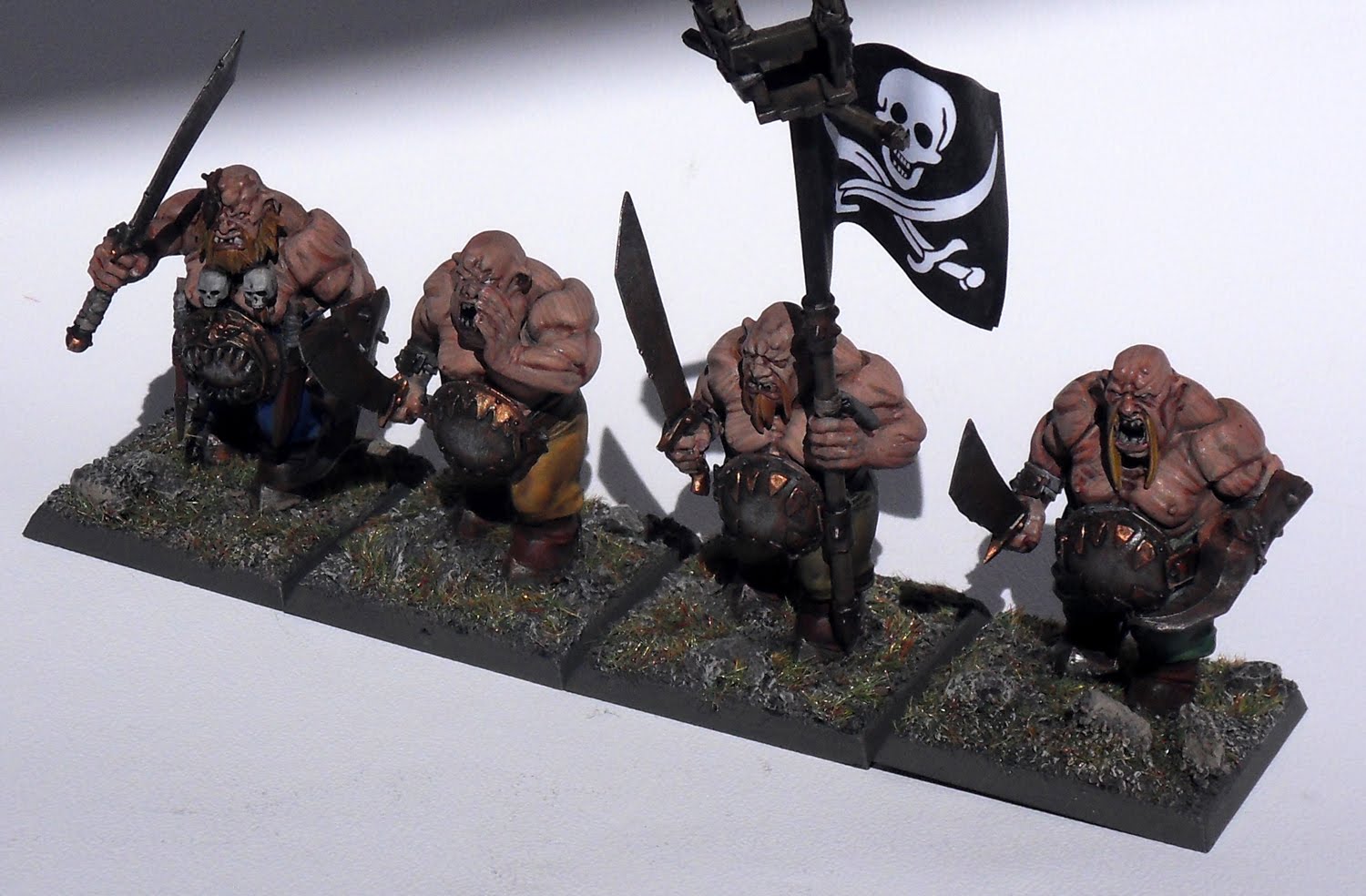 Pirate Viking Painting: Ogres, more like onions than cakes apparently...