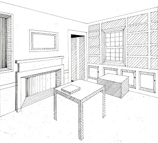 How To Draw A Living Room In Two Point Perspective | Baci Living Room