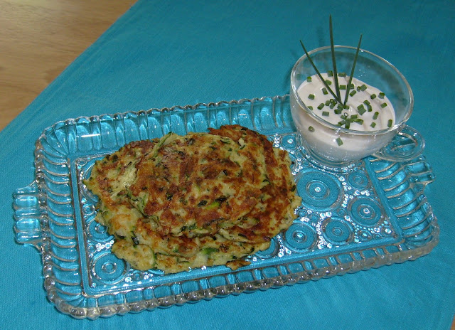 Happier Than A Pig In Mud: Zucchini Pancakes!