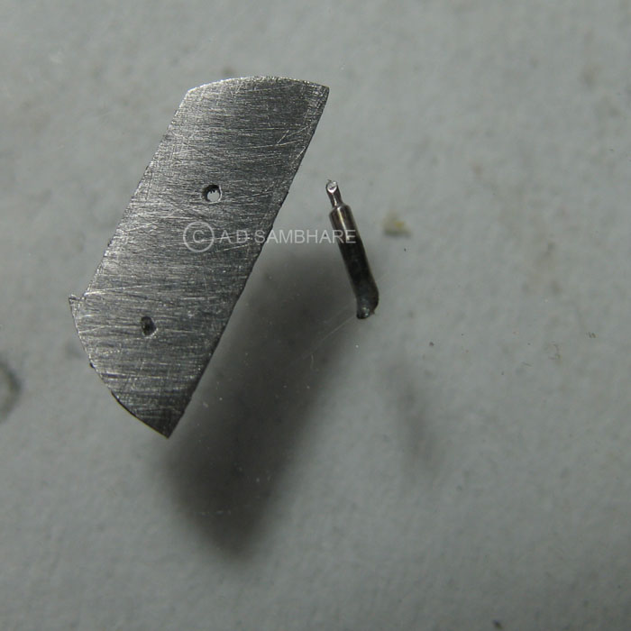 A Watchmaker's Diary: Making a hook for a fusee chain