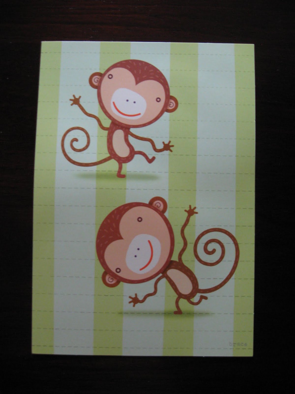 Many Moments Of Me: The Monkey Card