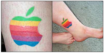 SuperForest: Apple Logo Tattoos