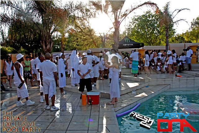 PartyDNA: PARTY DNA ..ALL WHITE POOL PARTY FUN TIMES ...