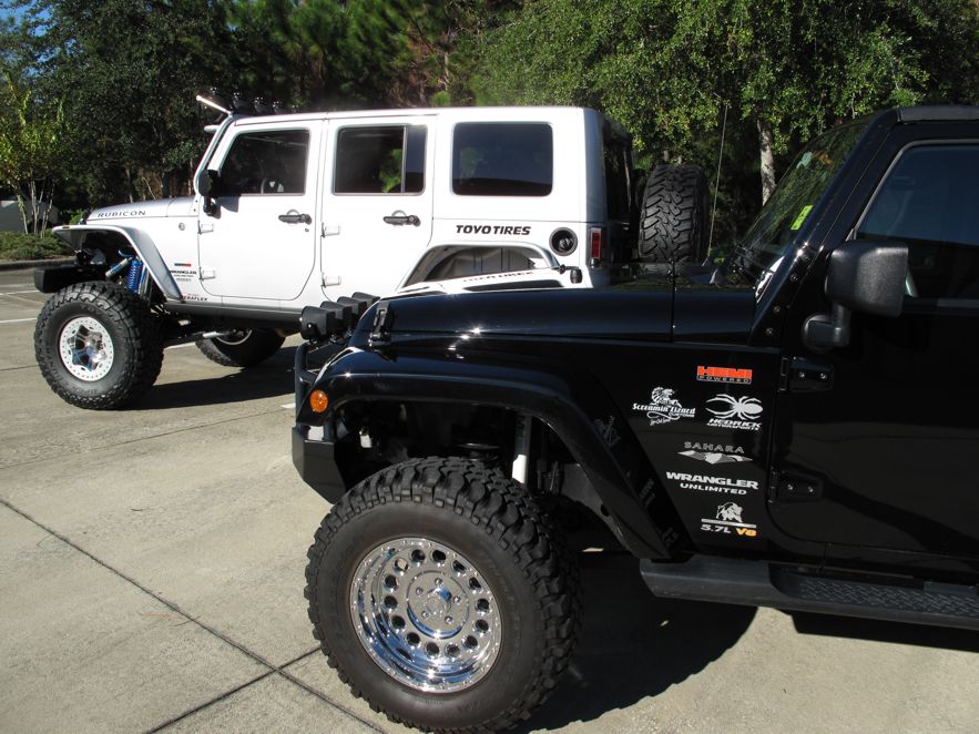 HEDRICK speedsports: My Jeeps! 2010 Rubicon Racer and 2007 Super Sahara...