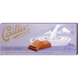 Bo's Europe Travel Journal: Product Packaging- Cailler Chocolate Bar