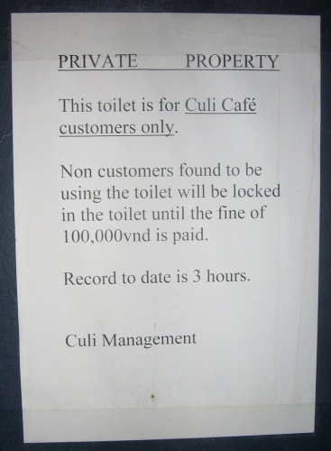 25 Funny Toilet Notices [pics] ~ Curious? Read