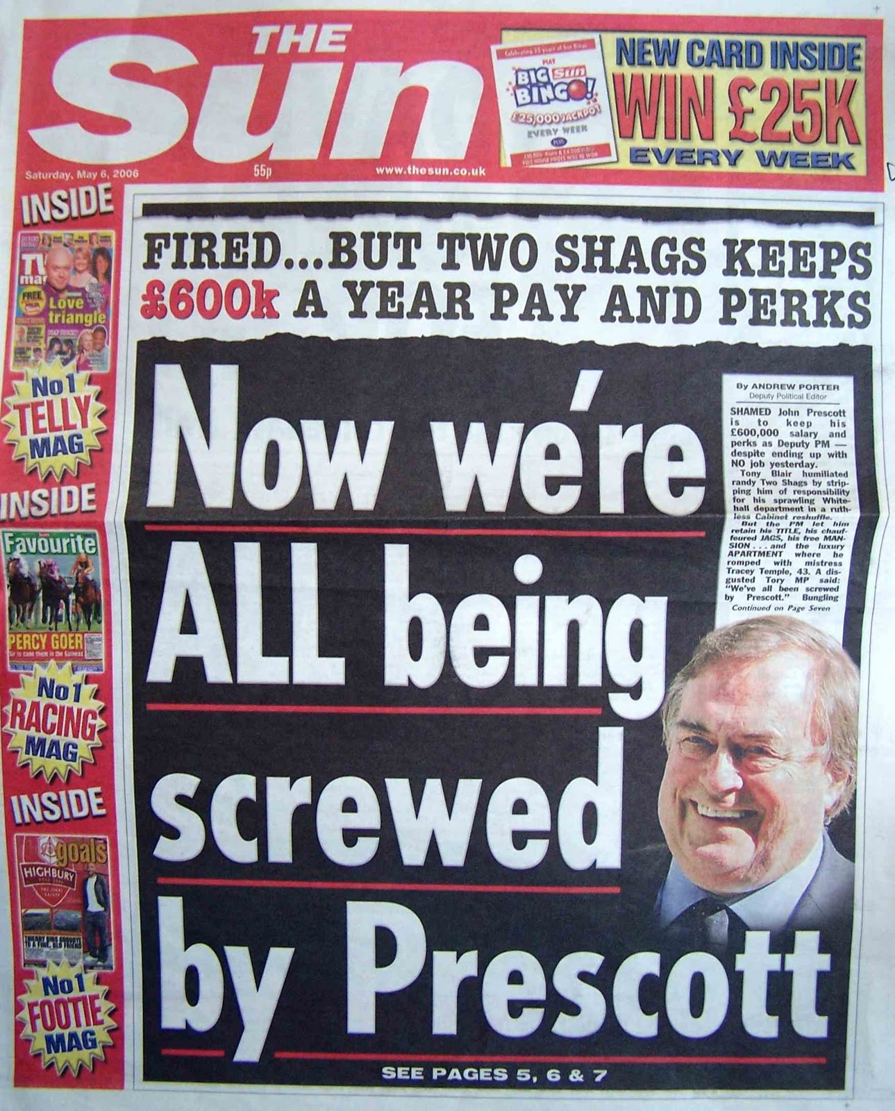 Sands Media Services: 20 classic tabloid headlines