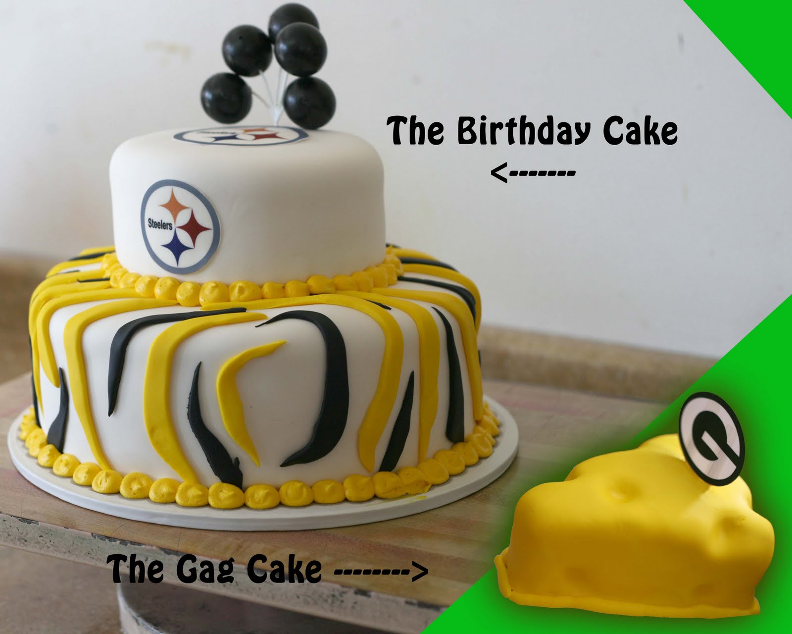 Hector's Custom Cakes: SUPER BOWL XLV CAKE / STEELERS CAKE, CHEESE HEAD ...