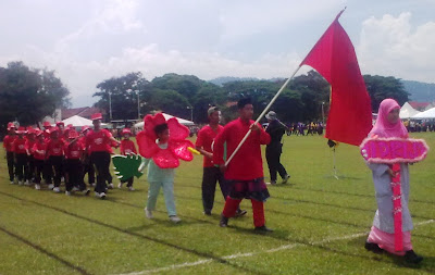 SUATU PEMERHATIAN, SEBUAH CATATAN: AKSI MASKOT - MASKOT HARI SUKAN 2009