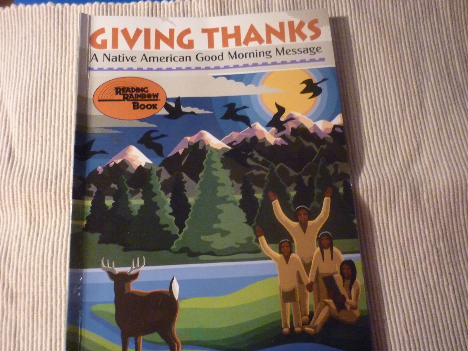 The Work Plan: Giving Thanks: A Native American Good Morning Message