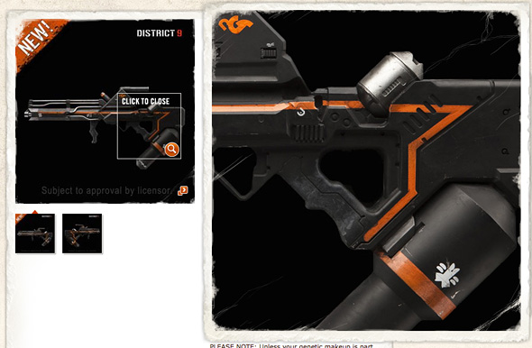 En Venta : Armas De District 9 (Sector 9) ~ Nerd Con N de Nice