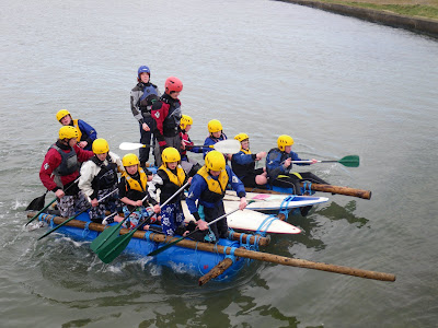5th Port Dollymount Sea Scouts: Raft Building