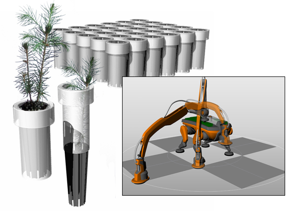 Pix Grove: Tree Planting Robot