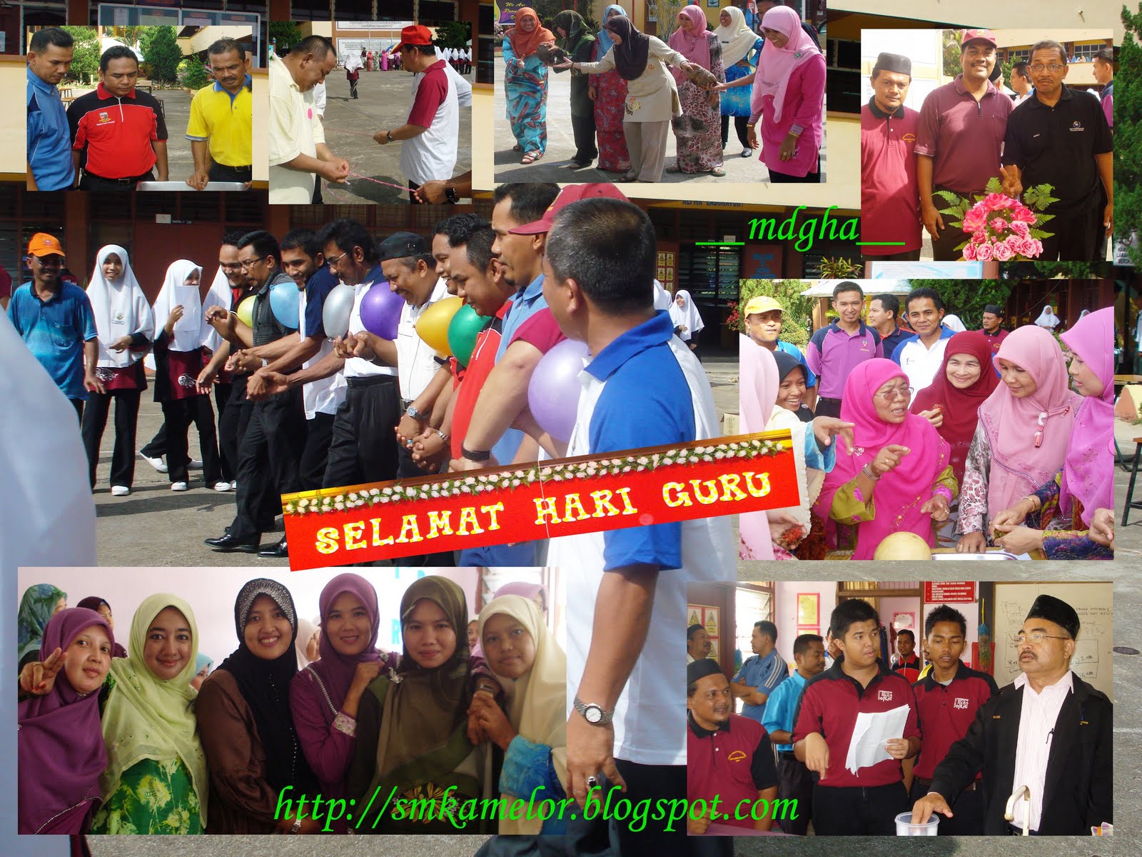 SMK AGAMA MELOR: 16 Mei 2010 Hari Guru di SMKA Melor