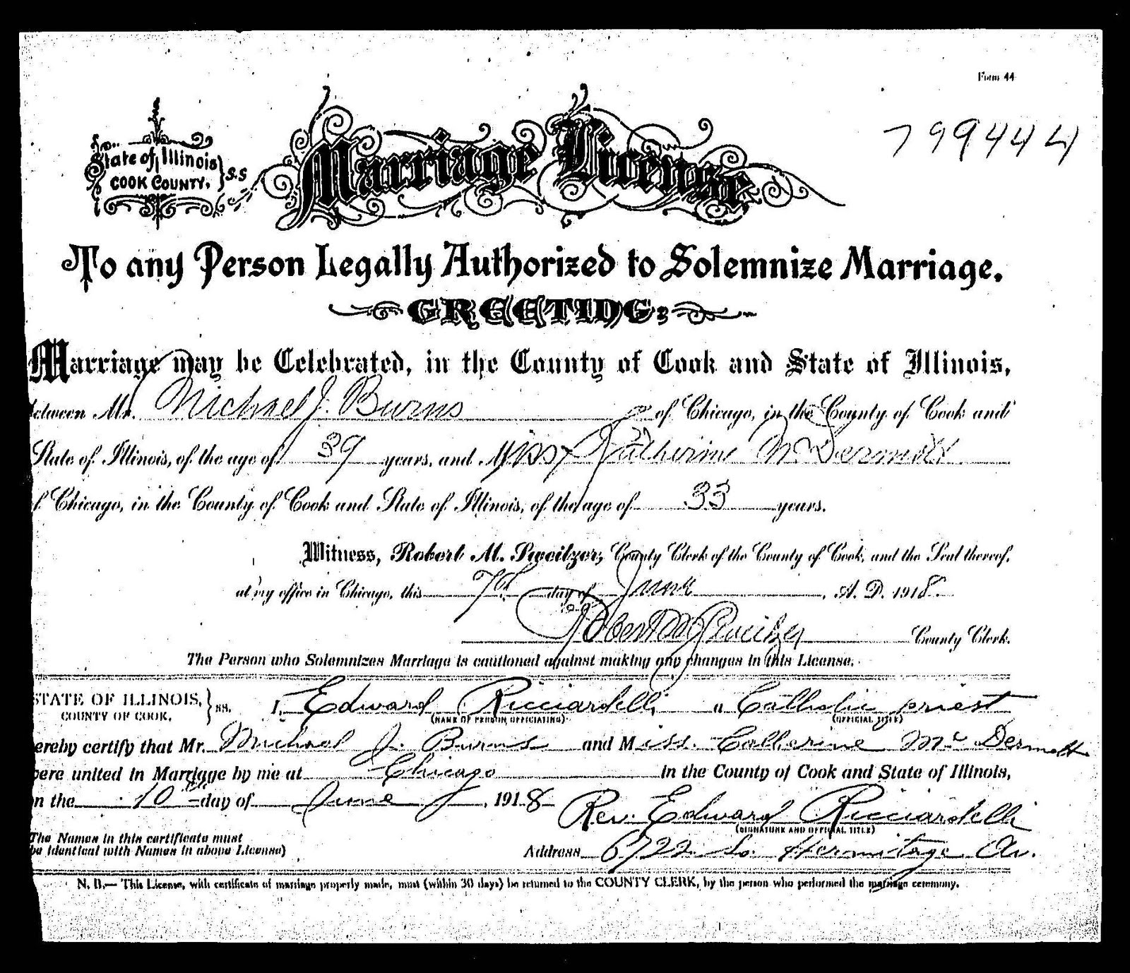 The McDermott Family Line: The Fourth Child and Second Daughter of ...