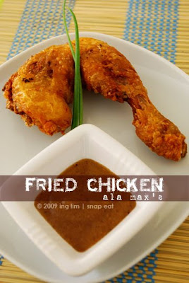 snap♥eat: fried chicken ala max's