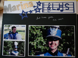 Life Creative with Carol: Marching band layout