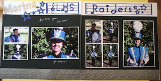 Life Creative with Carol: Marching band layout