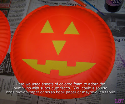 LBT: TooT! Super Cute, Easy Halloween Pumpkin Craft