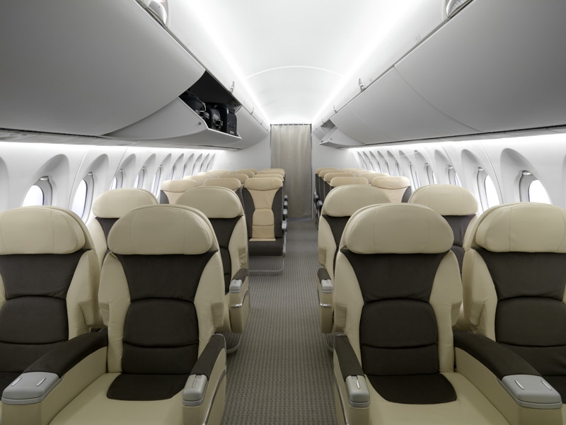 Airlines: Spicejet airlines interior