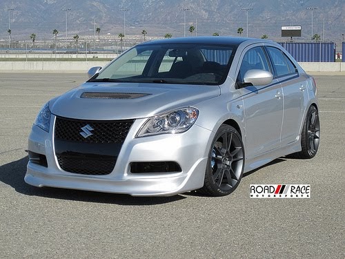 A bit bigger: Custom Kizashi at SEMA | Subcompact Culture - The small ...