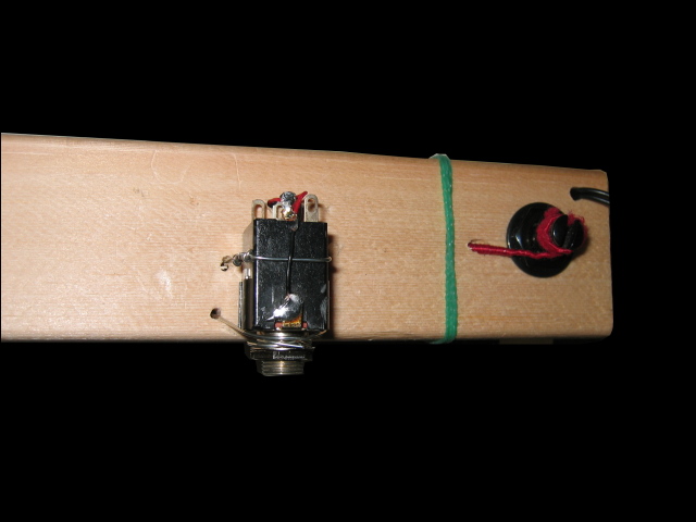 Today's something: Today's Homebrew 1 string stick bass