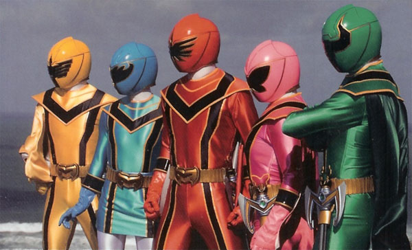 Sentai Groups Using Individual Nature-Related Powers