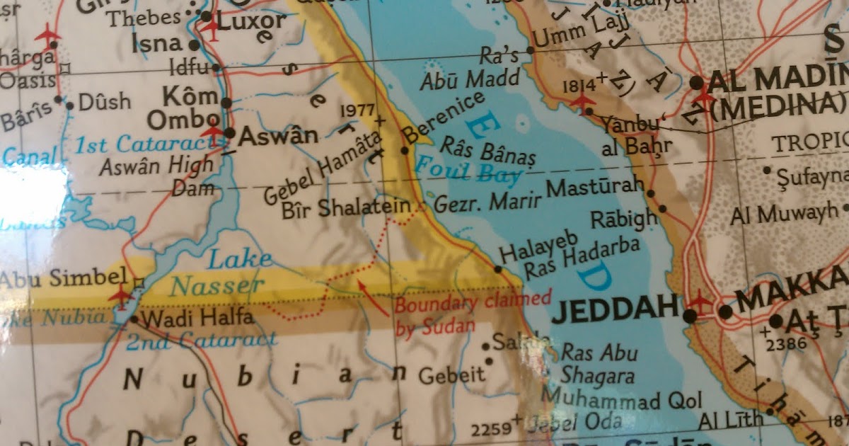 The Hala'ib Triangle and why National Geographic has it Wrong | World ...