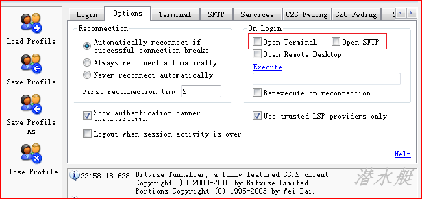 SSH Tunnelier SSH Tunnelier