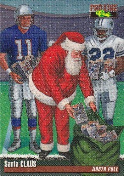 The Chronicles of Fuji: Nifty 90's Nostalgia #3: 1995 NFL Santa Cards
