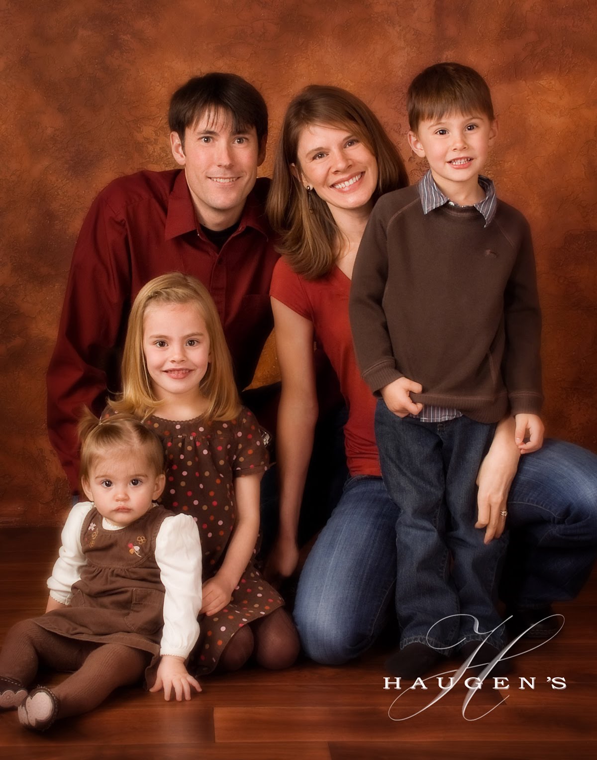 Family Portraits in the Studio