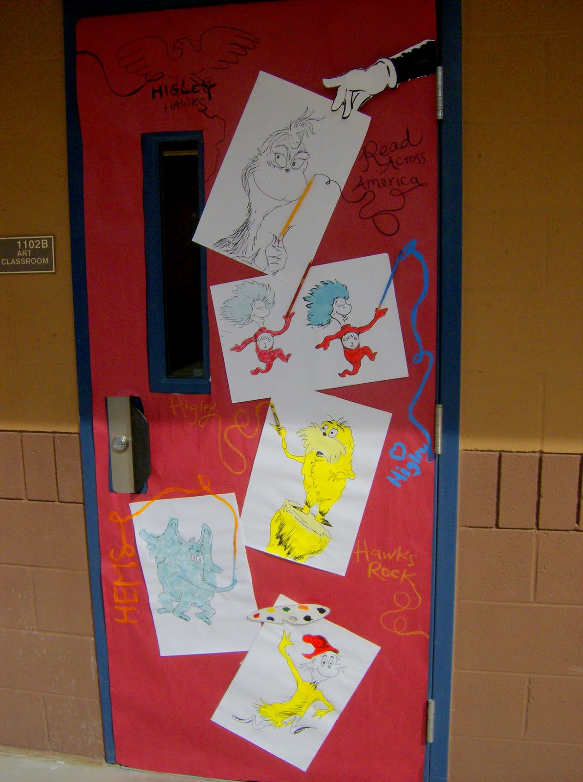 Elementary Art Gallery: Read Across America!