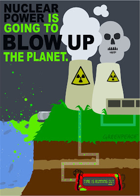 Eric's Art Page: Nuclear Power Greenpeace Poster