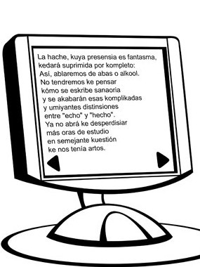 Monitor de computadora dibujo para colorear - Imagui
