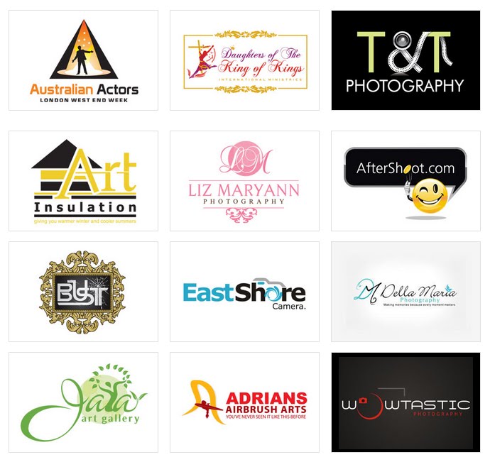 Custom Logo Design by LogoProDesign: Art and Photography Logo Design