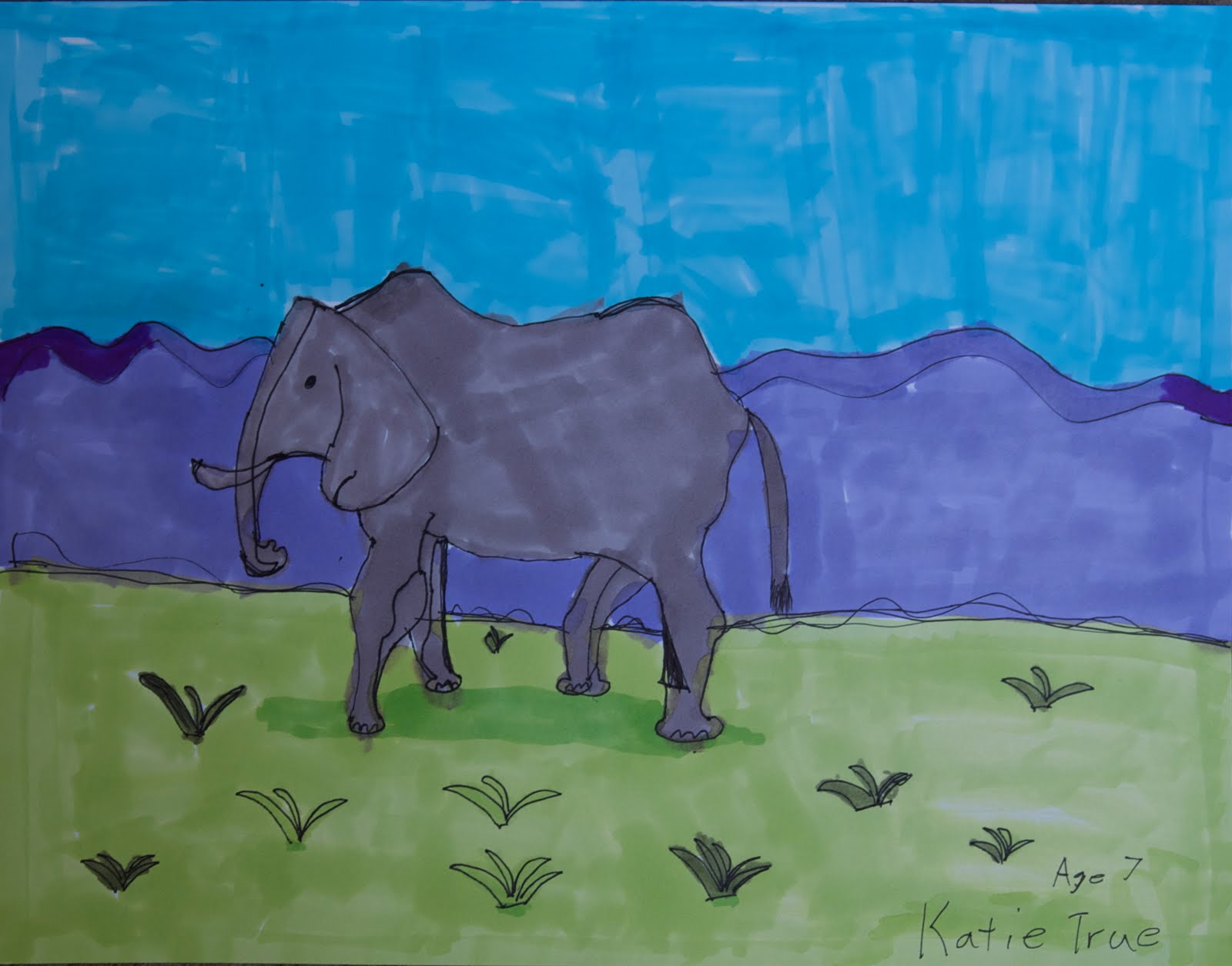 Art Classes For Homeschoolers: African Elephant