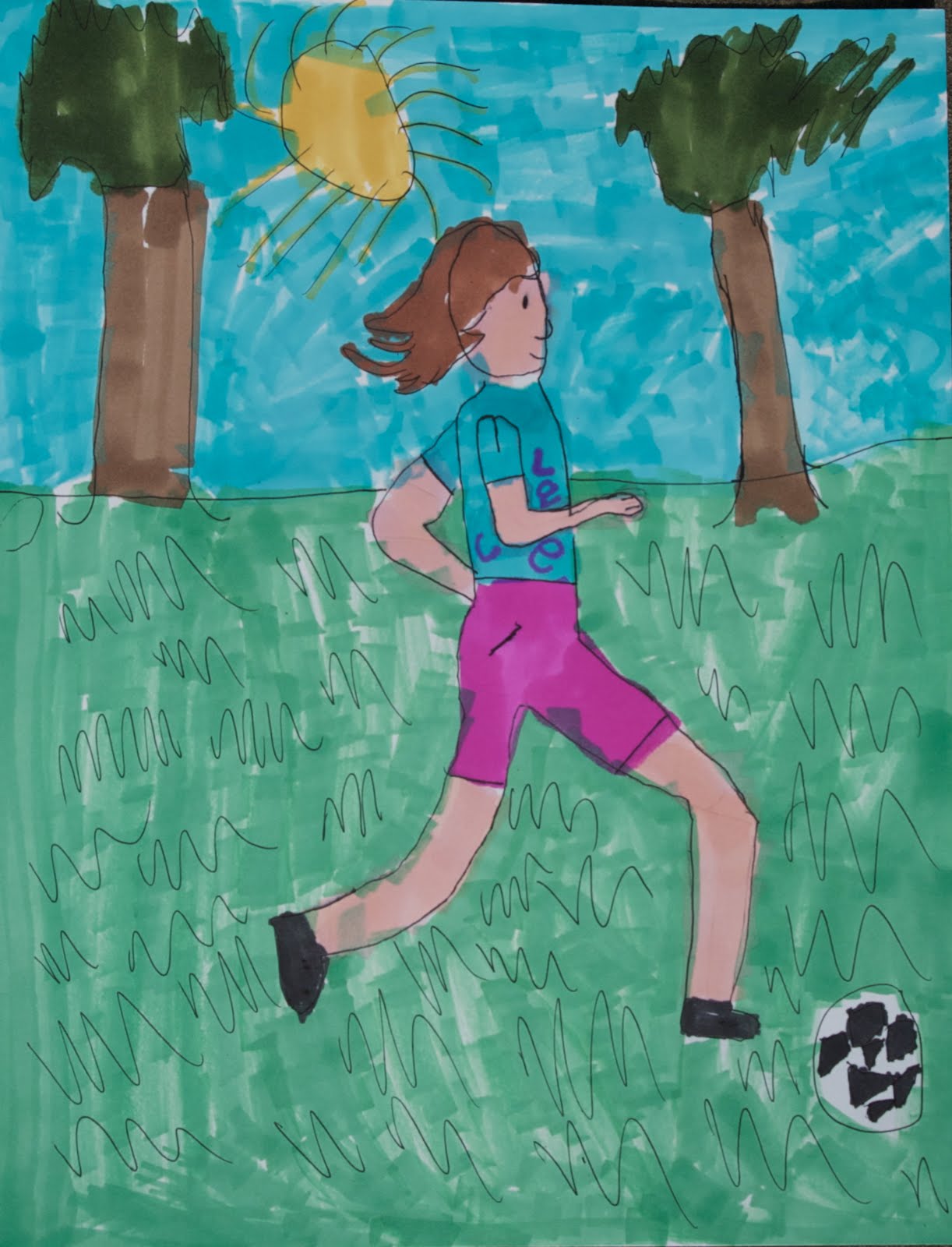 Afternoon Art Classes for Kids: Figure in Motion