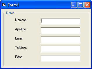 programacion (orientada a objetos): TextBox - Cajas de texto