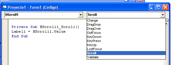 programacion (orientada a objetos): Control ScrollBar - Barras de ... programacion (orientada a objetos): Control ScrollBar - Barras de ...