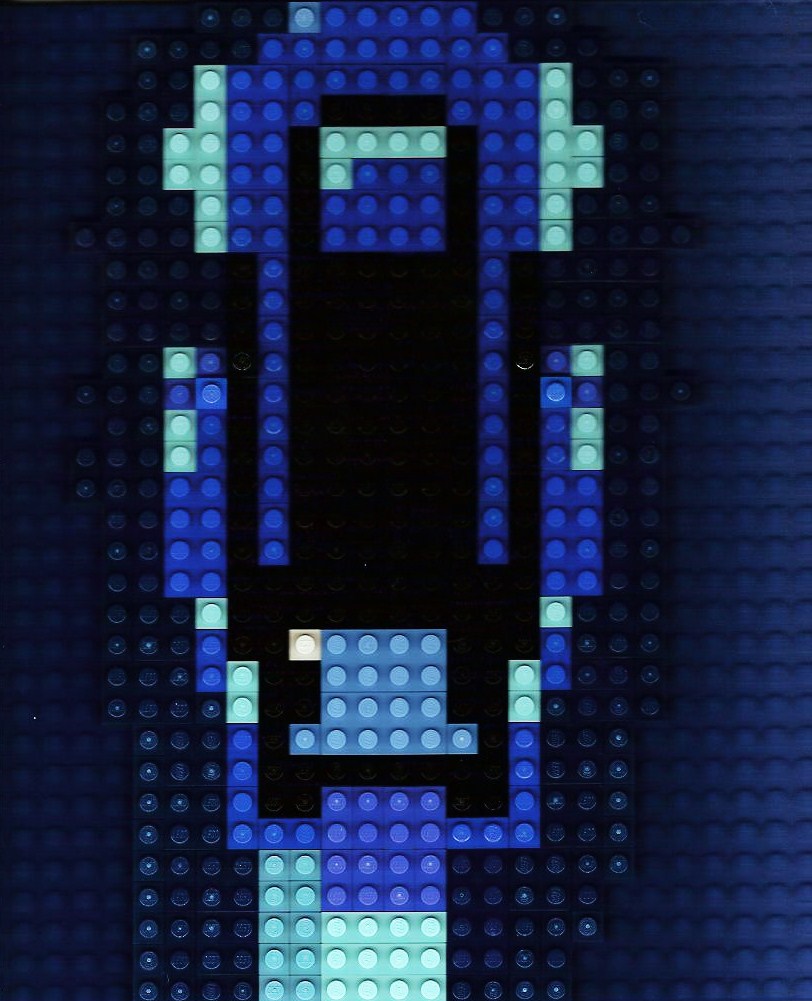 Pixels and Bricks: Light Cycle (Tron)
