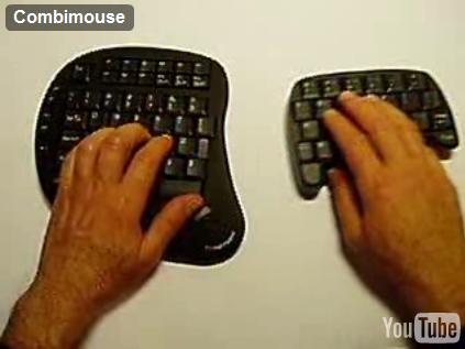 Creative/Logical: Ultimate Control: Two mice w keyboard on top of them
