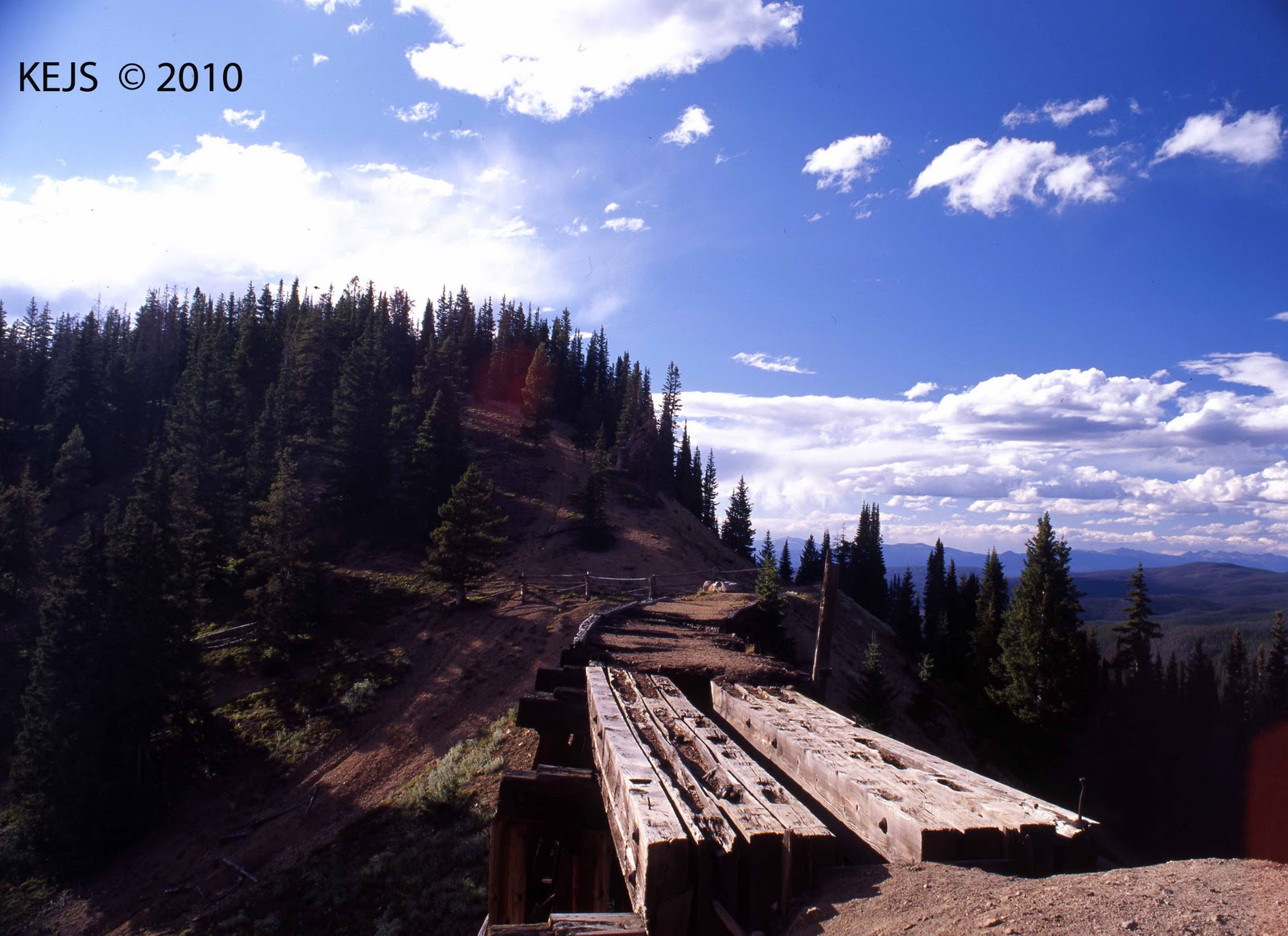 My Vintage Cameras: Back in the Saddle Again: At Rollins Pass