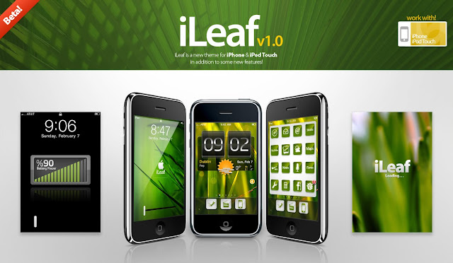 Theme Styles: Free iLeaf Theme for iPhone